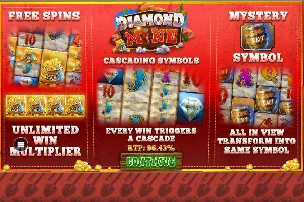 Diamond Mine Slot Review: 117,649 Ways-to-Win