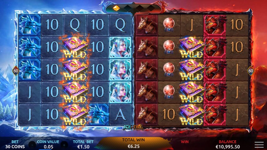 Ice and Fire Slot Review from Yggdrasil | WhichBingo