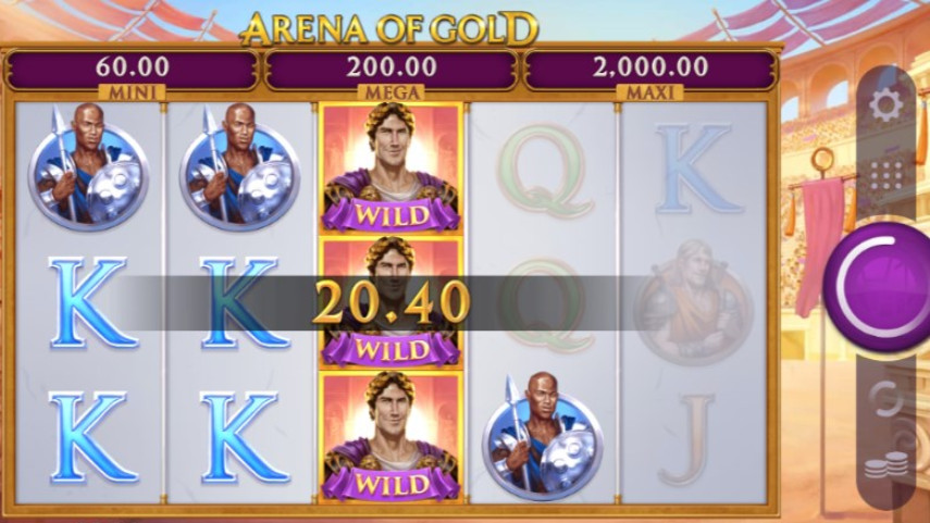 Arena of Gold Slot Review by Microgaming | WhichBingo
