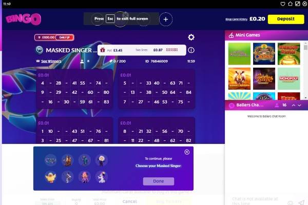 The Masked Singer Bingo How To Play Review Information