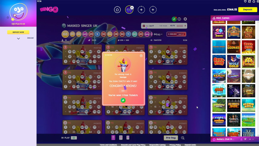 The Masked Singer Bingo How To Play Review Information