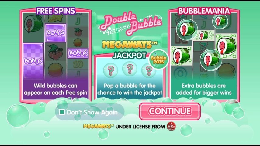 Double Bubble Megaways Slot Review from Gamesys | WhichBingo