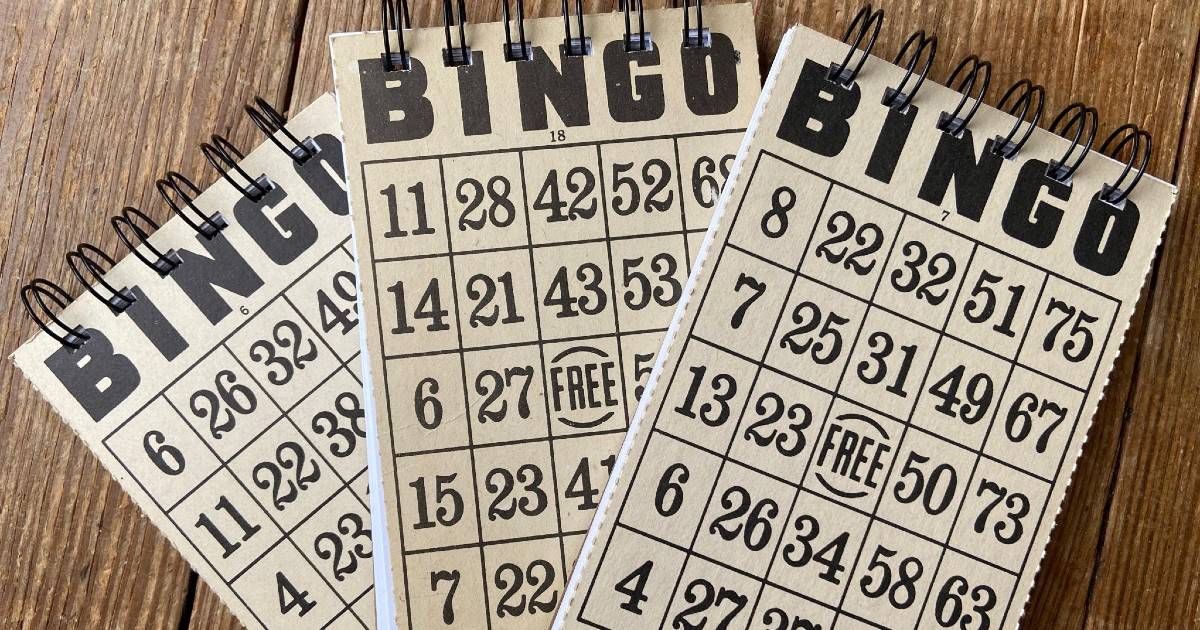Create your own bingo tickets for a great night in.