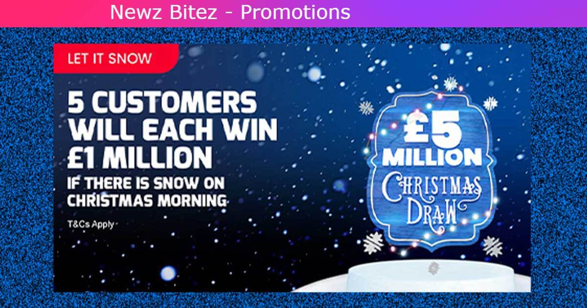 Betfred First Ever Christmas Ad Promotes £5m Prize Draw.