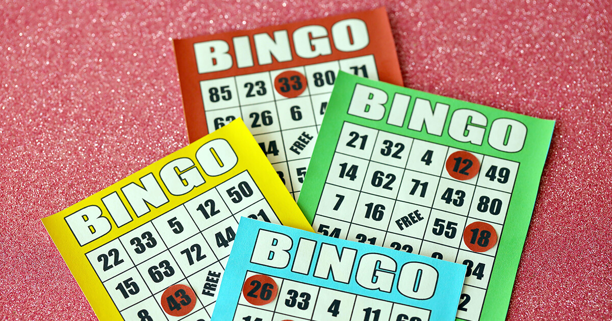 Create your own bingo tickets for a great night in.
