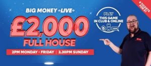 Buzz Bingo’s New Big Money Live Game | In-Club & Online